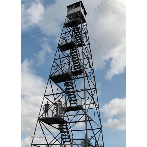Quality Self Supporting Lookout Guard TowerObservation Tower For Forest Fire Protection for sale