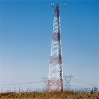 China Self Supporting Galvanized Angular Steel 3 Legged Tower 5-100M for sale