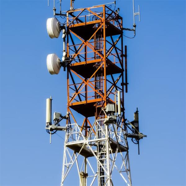 Quality 50 60 70 80 90 100 Meter Angle Steel Antenna Telecommunication Tower Galvanized for sale