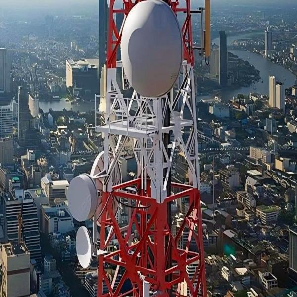 Quality 50 60 70 80 90 100 Meter Angle Steel Antenna Telecommunication Tower Galvanized for sale