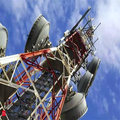 Cina Televisione esterna senza fili 4G Telefono cellulare Comunicazione satellitare Radio a microonde Antenna Torre reticolare 4 gambe Torre angolare in vendita