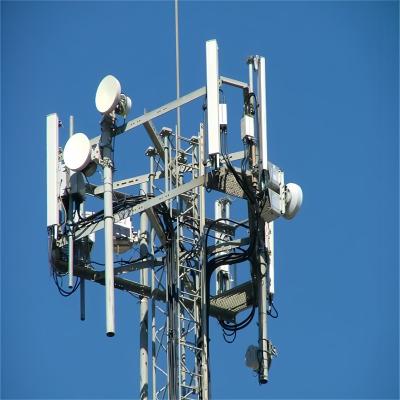 Cina 25 35 45 55 60 m Base autoportante Trasmissione radiofonica Pylon Wifi Ricevitore Acciaio Telecomunicazioni Torre di comunicazione a quattro zampe in vendita