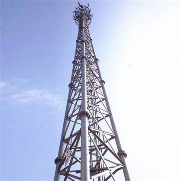Quality Telecom Tubular 3 Legged Antenna Tower Self Supporting Telecom Lattice Tower for sale