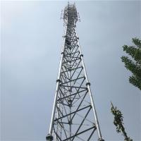 Quality 20 25 30 35 40 42 45 48 50 52 55 60 65 M Highest Communication Tower  Pylon Tubular Iron  Telecommunication 3 Leg Tower for sale