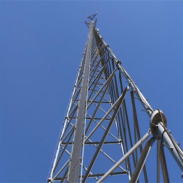 Quality 15m 20 30 40 50 Meter Rooftop Microwave Communication Lattice Antenna Radio Mast for sale