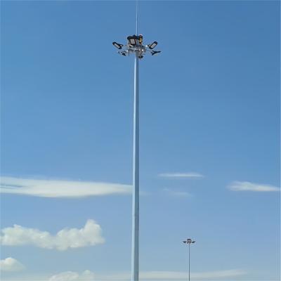 Cina Comunicazione Radiodiffusione Telecomunicazione Monopolio Torre di antenna ASTM A123/ ISO 1461 in vendita