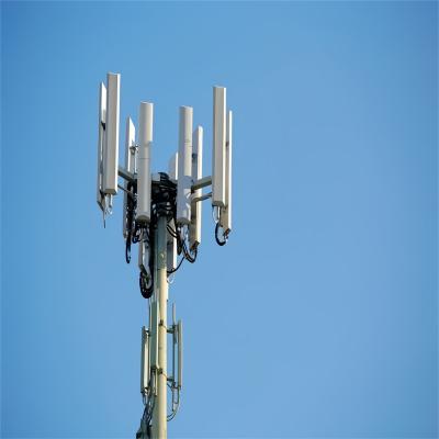 China High Self Supporting Steel Structure Monopole Communication Tower 20m 30m 40m Single Tube Round Pole Gsm for sale