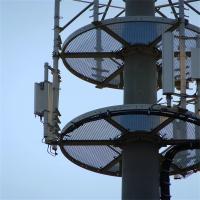 China Round Pole Gsm Monopole Communication Tower 20m for sale