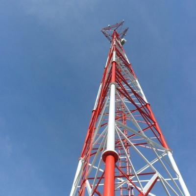 China Τριπόδαρες σωλήνες σωλήνες σωλήνες αυτοστήριξη χάλυβα θερμό βύθιση γαλβανισμένο τηλεπικοινωνία επικοινωνία κελί πύργο for sale