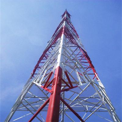 China Self-Supporting 3 Legged 4-Legged Lattice Tower Iron Telecommunication Tower for sale