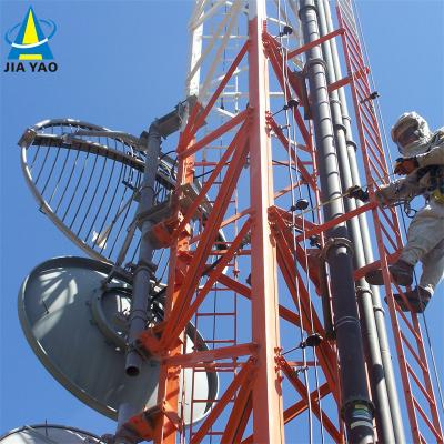 China Self-Supporting 3 Legged 4-Legged Lattice Tower Iron Telecommunication Tower for sale
