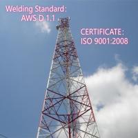 China 5 10 15 20 25 30 M Self Supporting Galvanized Angular Steel 3 Legged Tower for sale