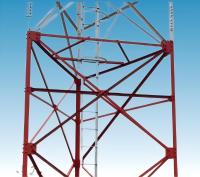 China 3 Legged Angular Steel Tower Triangular Wireless Communication Tower with Structural Steel Grades Including ASTM A36 Series for sale