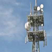 China Four Legged Angular Steel Lattice Tower For Telecommunication for sale