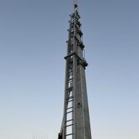 Telescopic Galvanized Steel Lighting + Communication 15 20 25M 5G 4G ...