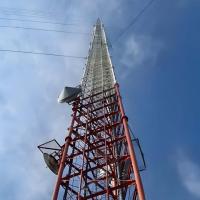 China Durable Guyed Wire Tower constructed with high strength steel cables providing solutions for tall slender structures for sale