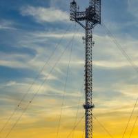 China Durable Guyed Wire Tower constructed with high strength steel cables providing solutions for tall slender structures for sale