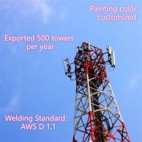 China High-Performance 5G Radio 4-Legged Angular Antenna Tower for Wireless Communication for sale