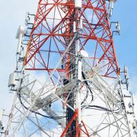 China High-Performance 5G Radio 4-Legged Angular Antenna Tower for Wireless Communication for sale