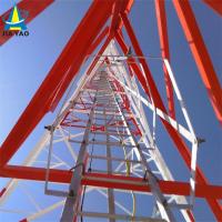 China Wireless Hot-dip galvanization 3-Legged Angular Tower for 5G and Wifi Internet Connectivity for sale