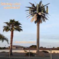 China 36M Bionic Tree Tower featuring modular components and hidden cable management systems for clean and telecom equipment installation for sale