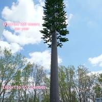 China 36M Bionic Tree Tower featuring modular components and hidden cable management systems for clean and telecom equipment installation for sale