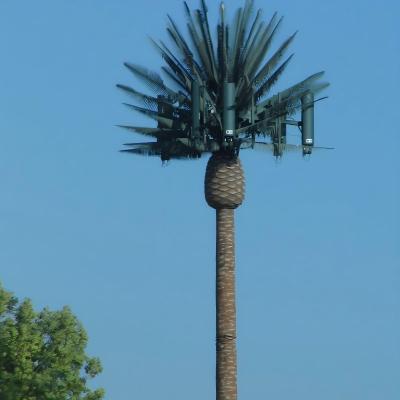 China Bionic Tree Communication Tower Galvanized Steel 25m 5G Signal Scenic Areas Landscape Design for sale