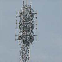 Customizable 3 Legged Tubular Steel Tower Designed for Outdoor Telecom ...
