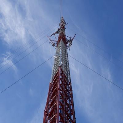 China Wireless IP67 Waterproof Guyed WireTower Anti-Rust For Rural Off-Grid Communication for sale