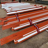 China High Resolution Triangular Radio Telecom 3 Legged Angular Steel Tower 40M/S for sale
