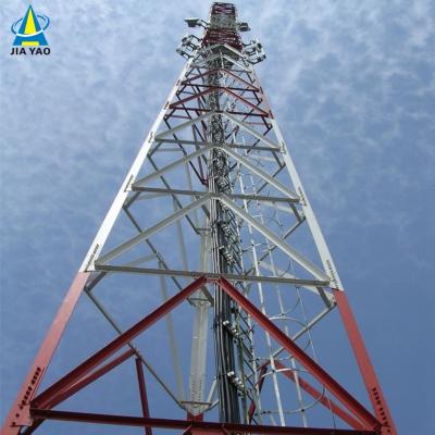 China 20M 40M Lightweight 3 Legged Angle Lattice Tower For Emergency Communication for sale