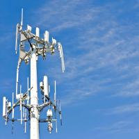 China 32M Modular Design Monopole Tower For Urban Dense Area 5G Coverage for sale