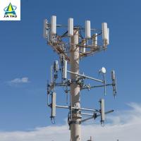 China 16 25 36 Meter Multi Section Monopole Telecom Tower Easy Install For Amusement Park for sale