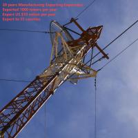 China 32M Wind Resistant Guyed Communication Tower For Island Telecom Coverage for sale