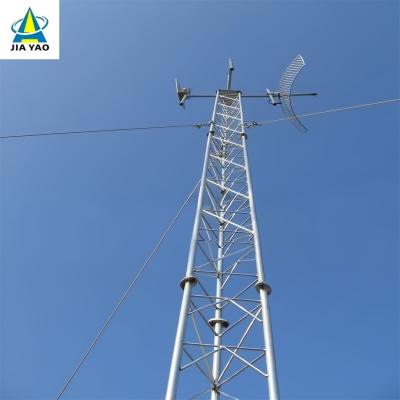 China 26M Lightweight Guyed Antenna Tower Quick Deploy For Emergency Response for sale