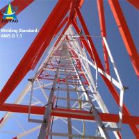 China 48M Flat Packed 3 Legged Angle Steel Tower Rapid Assembly For County 5G Coverage for sale