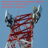 China 50M Hot Dip Galvanized Detachable 3 Legged Tower Cost Efficient For Mining Area Telecom for sale