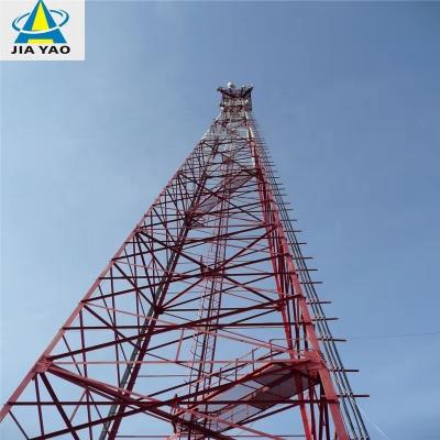 China 26 38 50 Meter Multi Platform 4 Legged Angle Steel Tower For Science Park 5G Base Station for sale