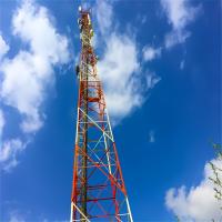 China 34 46 56 Meter Long Durability 4 Legged Communication Tower For Public Facility Network for sale