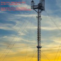 China 33 60M High Wind Adaptable Guyed Tower Cost Effective For Rural Broadband Coverage for sale