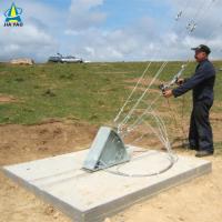 China 38M Quick Erect Guyed Wire Tower For Emergency Disaster Relief Communication for sale
