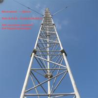 China 38M Quick Erect Guyed Wire Tower For Emergency Disaster Relief Communication for sale