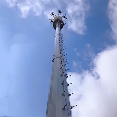 China Integrated 5G Smart Street Light Pole Steel Monopole Communication Tower for Urban Intelligence Surveillance and Wireless Site for sale