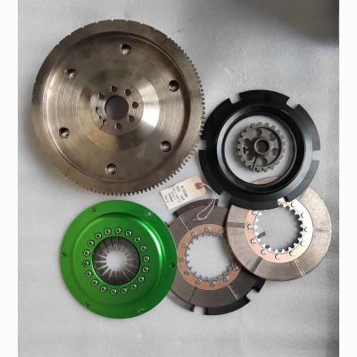 Cina High Performance Racing Twin Plate Clutch Kits realizzati da 4140 Steel Fit 200mm Nissan Z33/350Z 24T in vendita