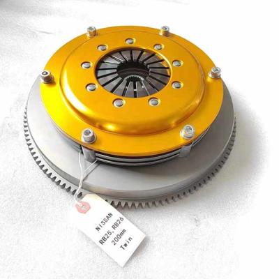 China Twin Plate Hochleistungskupplungs-Kits passen 200mm NISSAN RB25 RB26 zu verkaufen