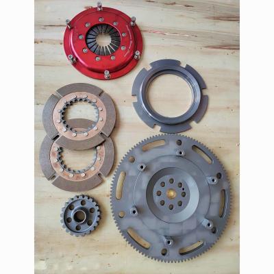 China 7.25' Twin Disc 4140 Steel Performance Clutch Kits passen bij Honda Civic K20A K24 Te koop