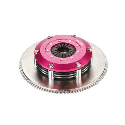 Cina Triple Disc 4140 Steel Performance Clutch Kit per Mitsubishi Lancer Mitsubishi 4G93 140mm Friction Plate in vendita