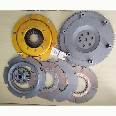Cina I kit frizione da corsa in acciaio Twin Disc 4140 si adattano alla piastra di attrito Mitsubishi 3000GT VR-4 da 200 mm in vendita