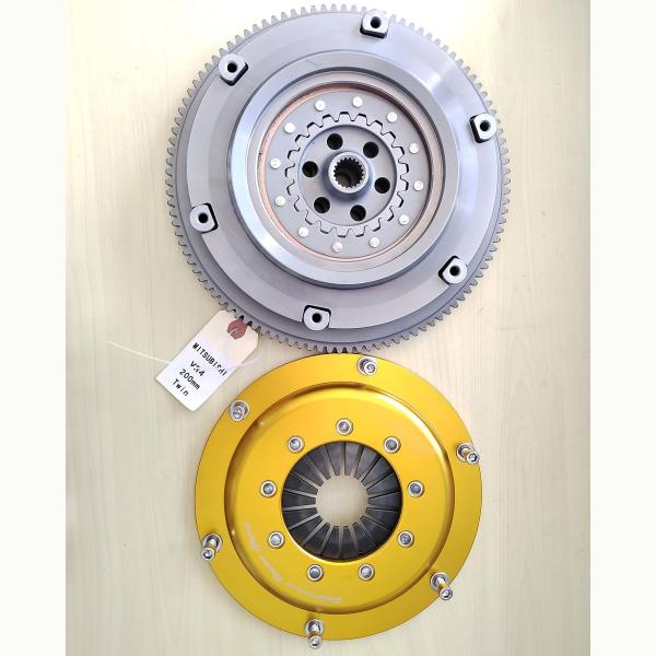 Quality 4140 Steel Twin Plate Racing Clutch Kits Fit 200mm 1993 Mitsubishi 3000gt VR4 for sale