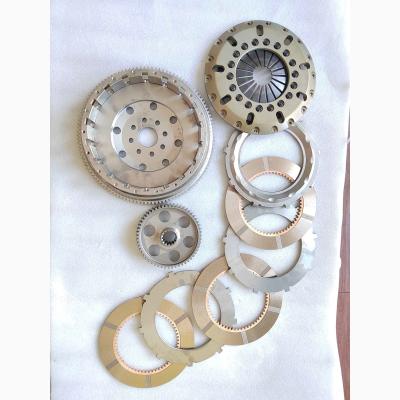 China Triple Disc Plate Racing Clutch kit Fit Toyota 1JZ 24T 215mm Friction Plate Te koop